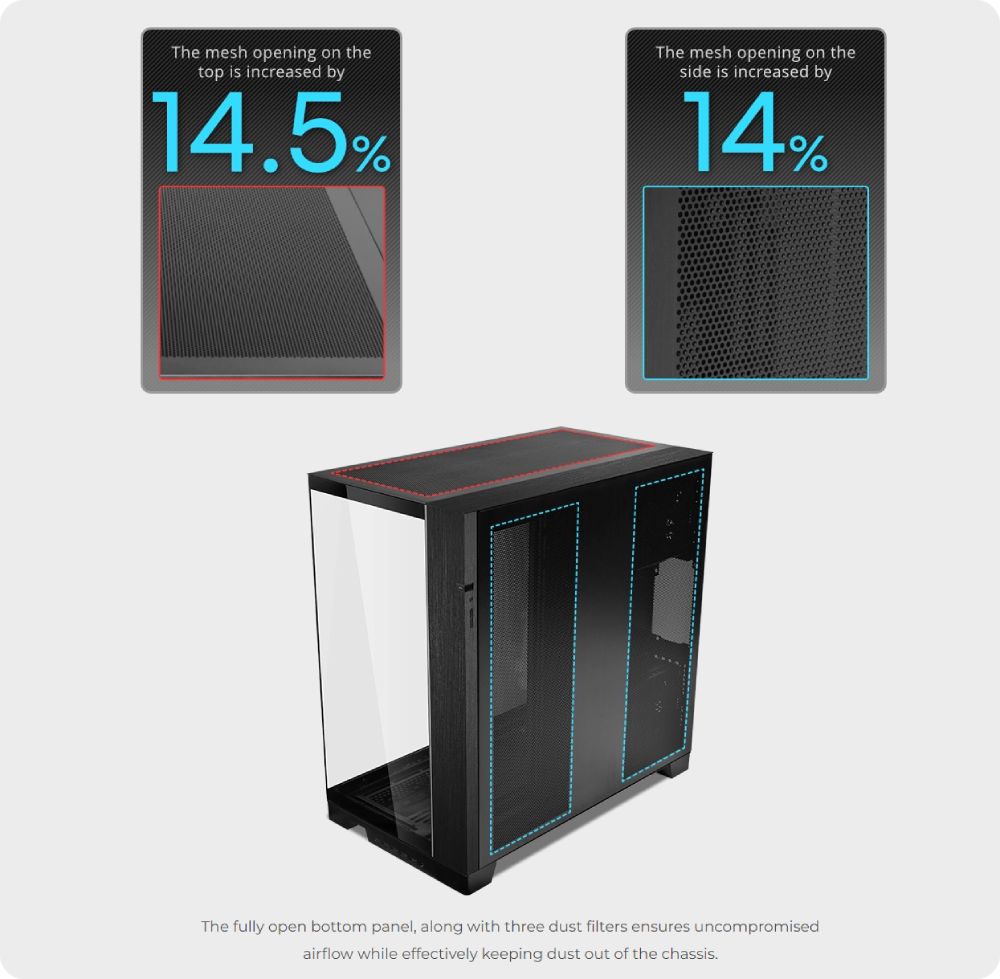 เคสคอมพิวเตอร์ Lian Li O11 Dynamic EVO XL (O11D EVO XL)