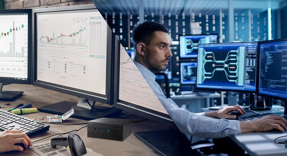 ASUS DESKTOP MINI PC PN51-S1-B5439AD BLACK