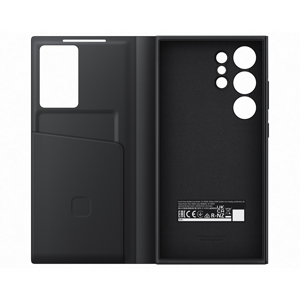 เคส Samsung Smart View Wallet S24 Ultra 5G Black