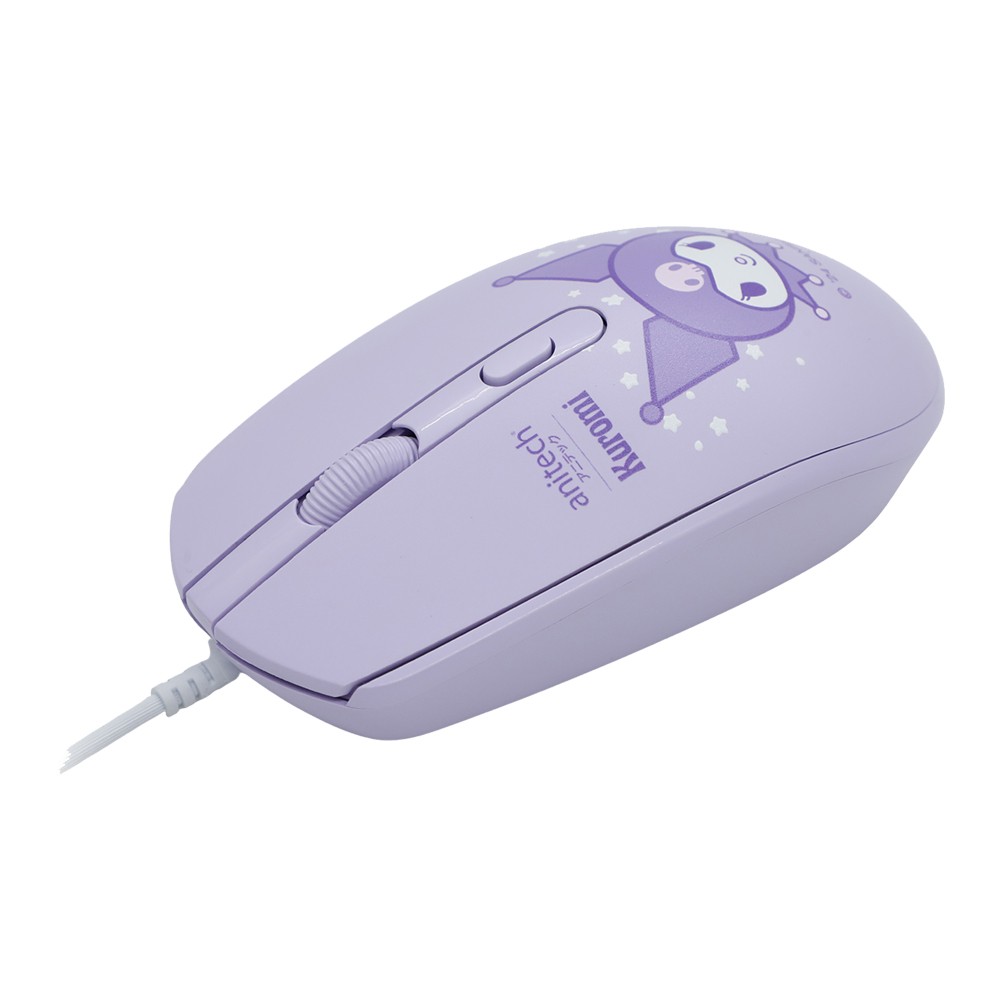 เมาส์ Anitech Wired Mouse Sanrio KU-A551-PU Purple