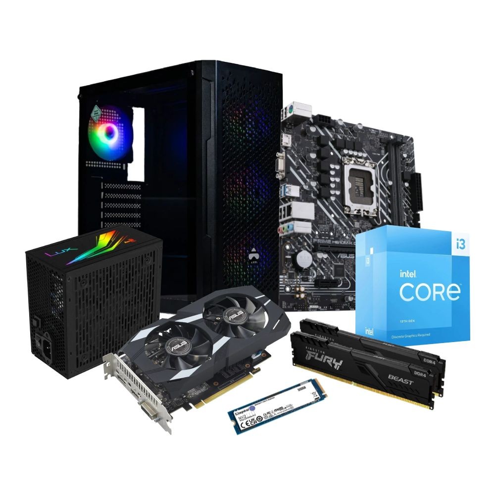 Computer Set - ASUS Brand Fair Set12 (i3-13100F | 16GB/3200 | SSD500GB ...