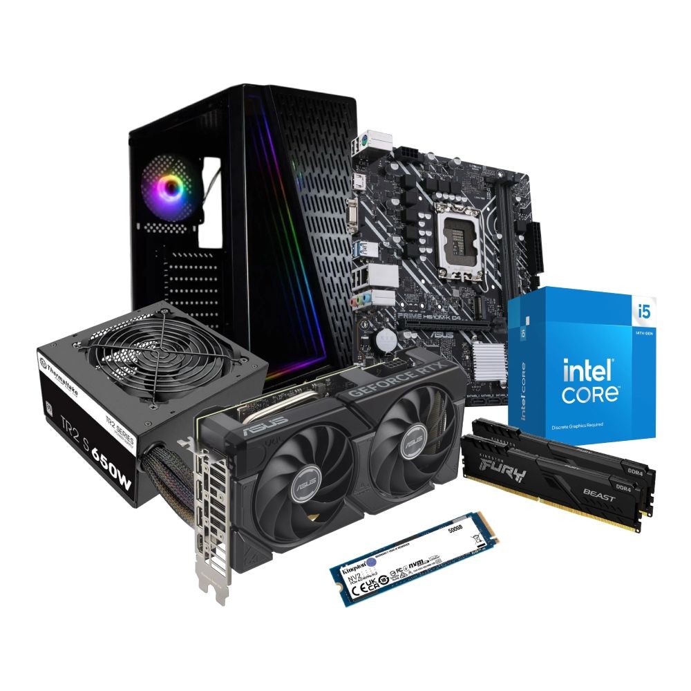 Computer Set - ASUS Brand Fair Set17 (i5-14400F | 16GB/3200 | SSD500GB ...