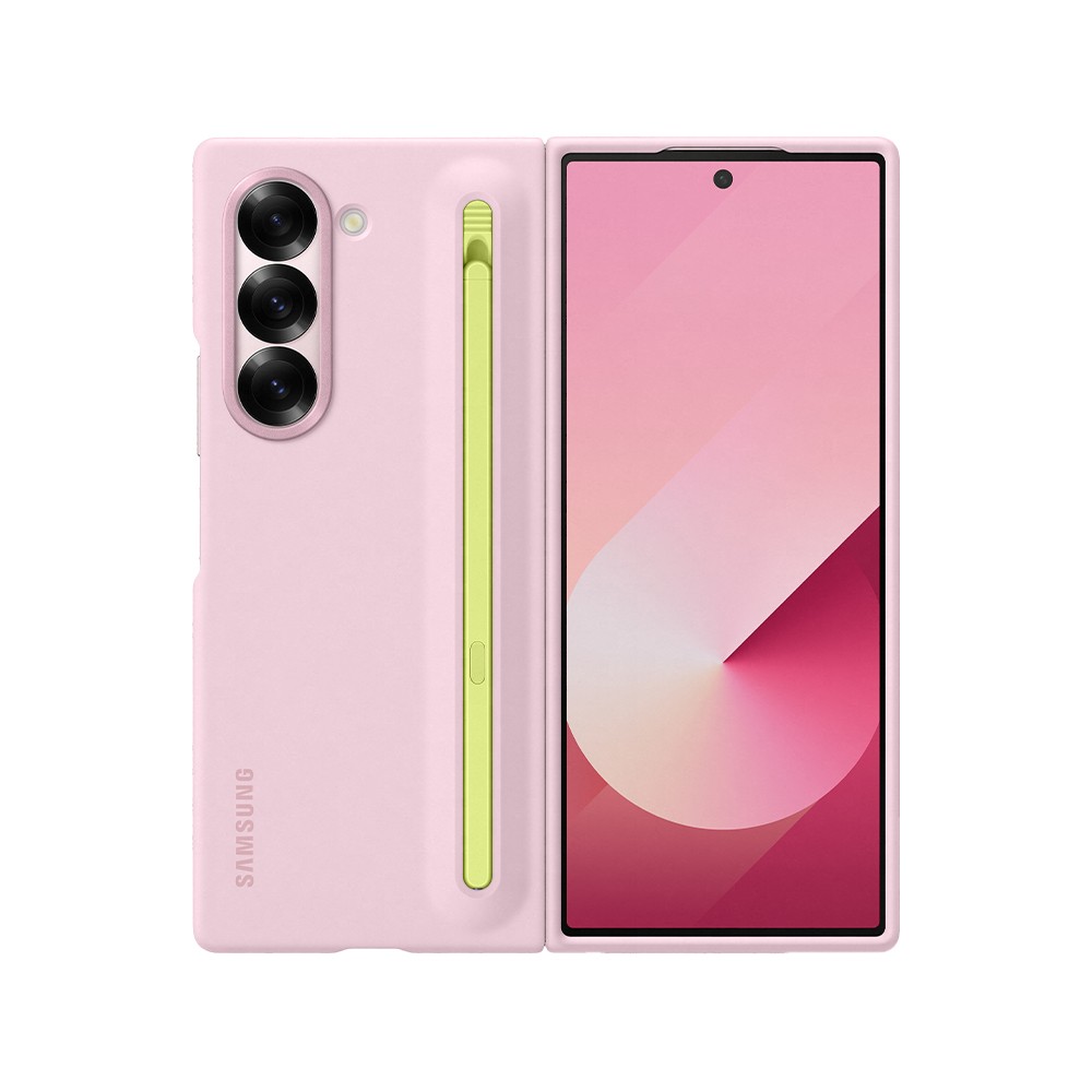 เคส Samsung Galaxy Z Fold6 Slim S Pen Grip Pink