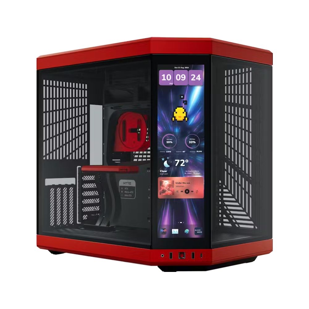 เคสคอมพิวเตอร์ Hyte Y70 Touch Infinite Red/Black