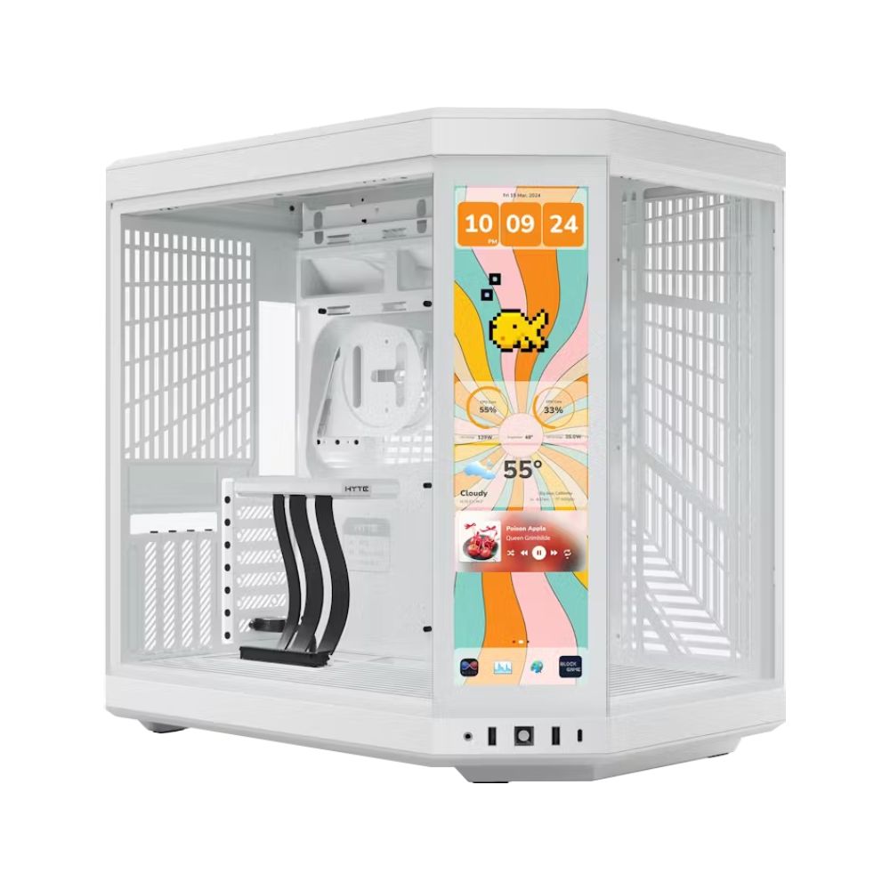เคสคอมพิวเตอร์ Hyte Y70 Touch Infinite Snow White