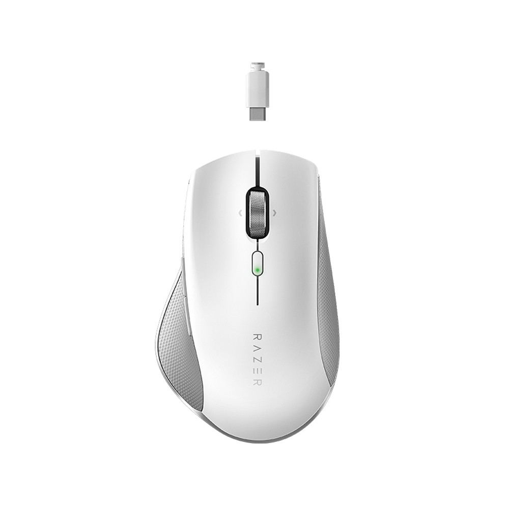 เมาส์เกมมิ่งไร้สาย Razer Gaming Mouse รุ่น Pro Click สีขาว