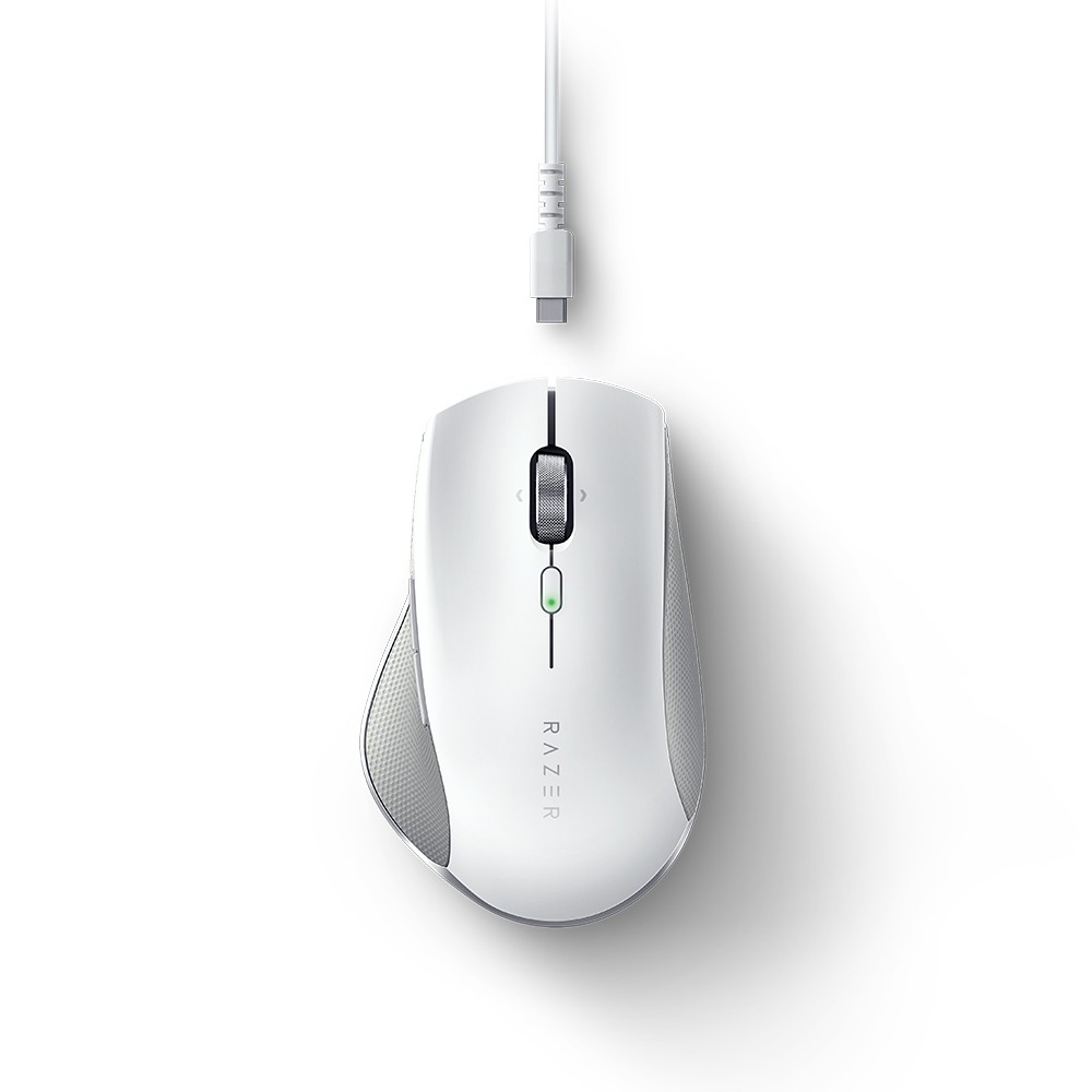 เมาส์เกมมิ่งไร้สาย Razer Gaming Mouse รุ่น Pro Click สีขาว