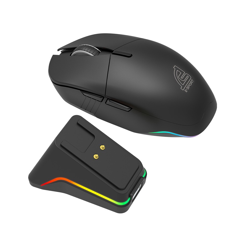 เมาส์เกมมิ่ง Signo Wireless Macro XANDER รุ่น WG-904 สีดำ