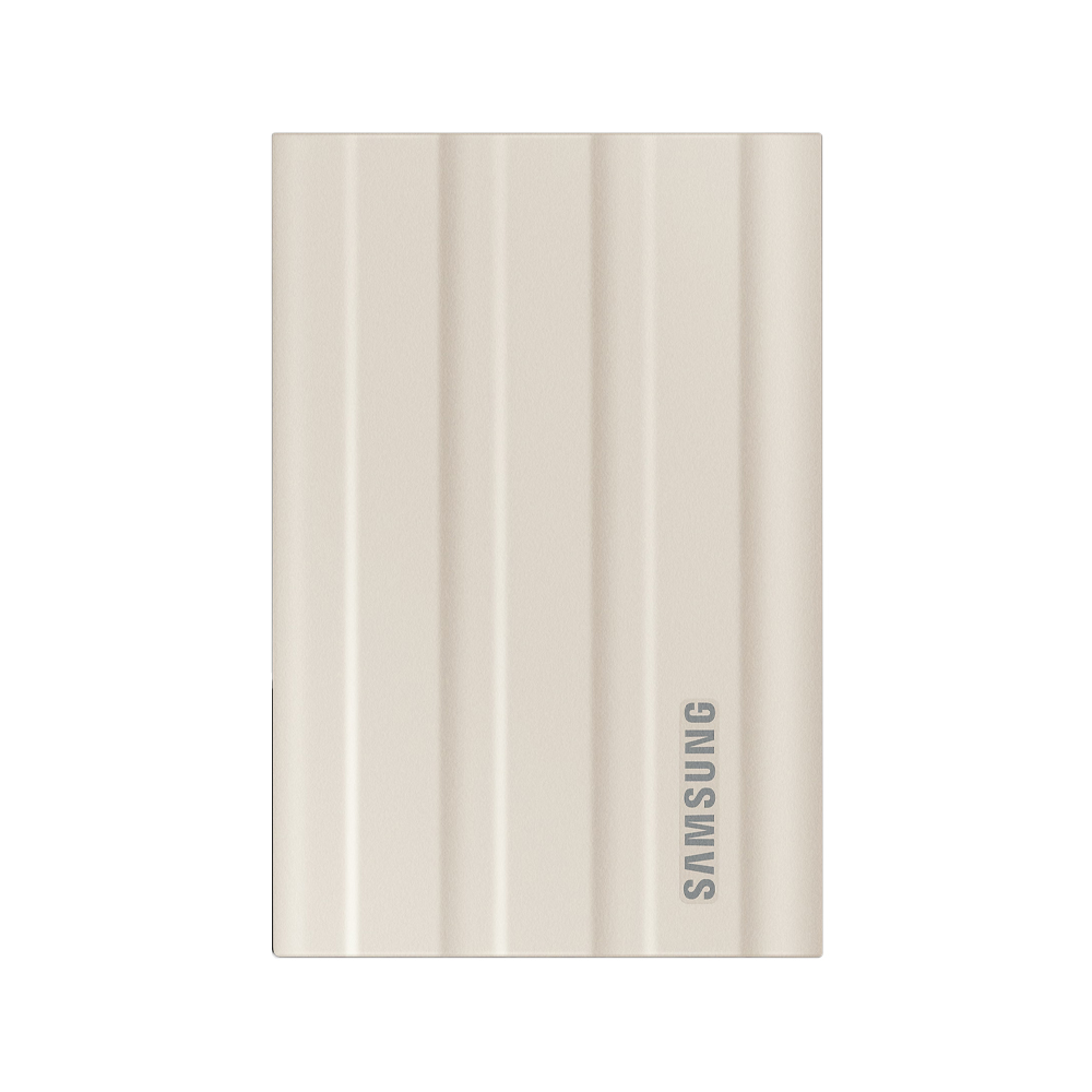 ฮาร์ดดิสก์ Samsung SSD Ext Portable T7 Shield USB 3.2 Gen 2 1TB Beige