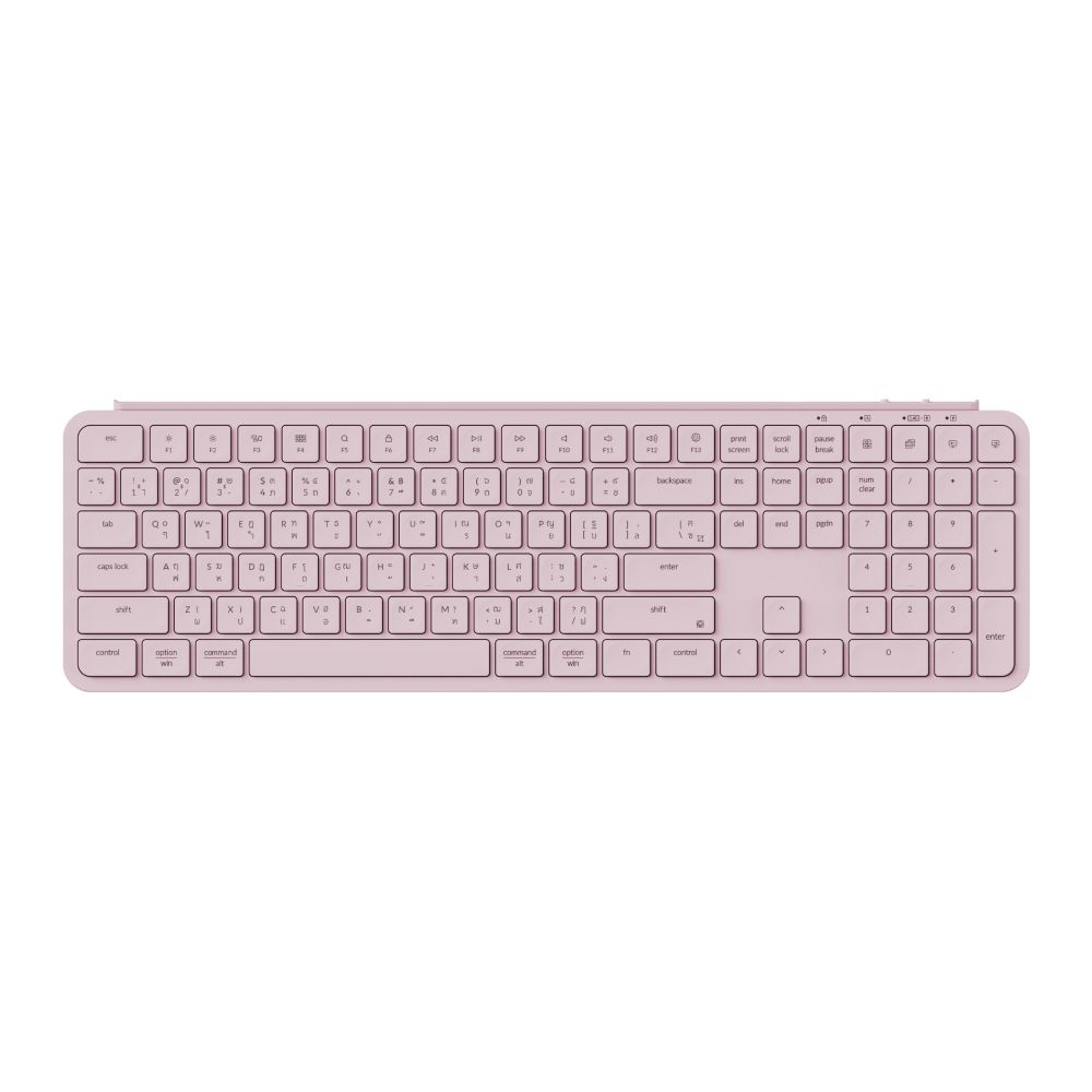 คีย์บอร์ดเกมมิ่ง Keychron รุ่น B6 PRO สี Blossom Pink ราคาดี