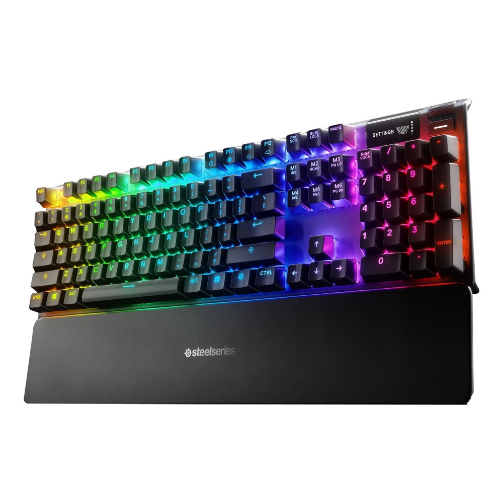 คีย์บอร์ดเกมมิ่ง SteelSeries Apex 7 Red Switch Mechanical TH-EN