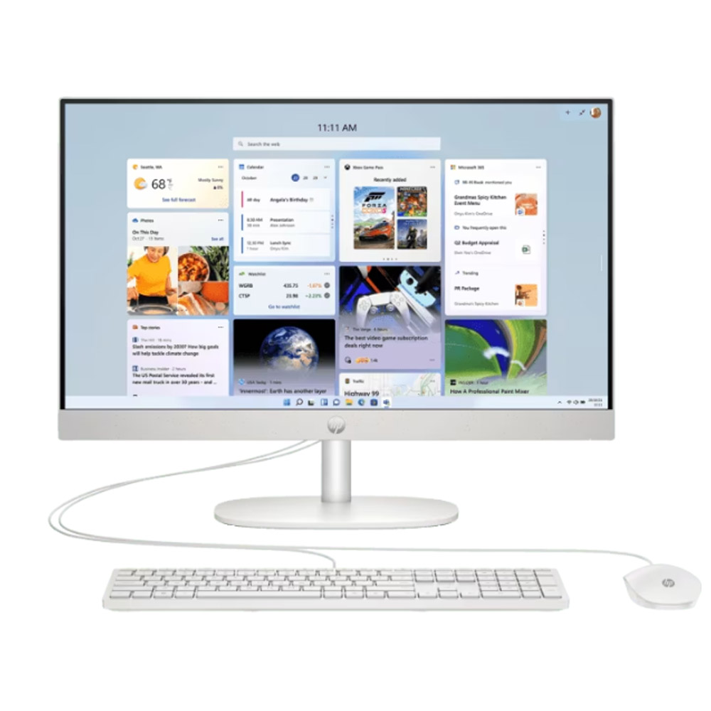 HP DESKTOP AIO 24-CR1009D SHELL WHITE
