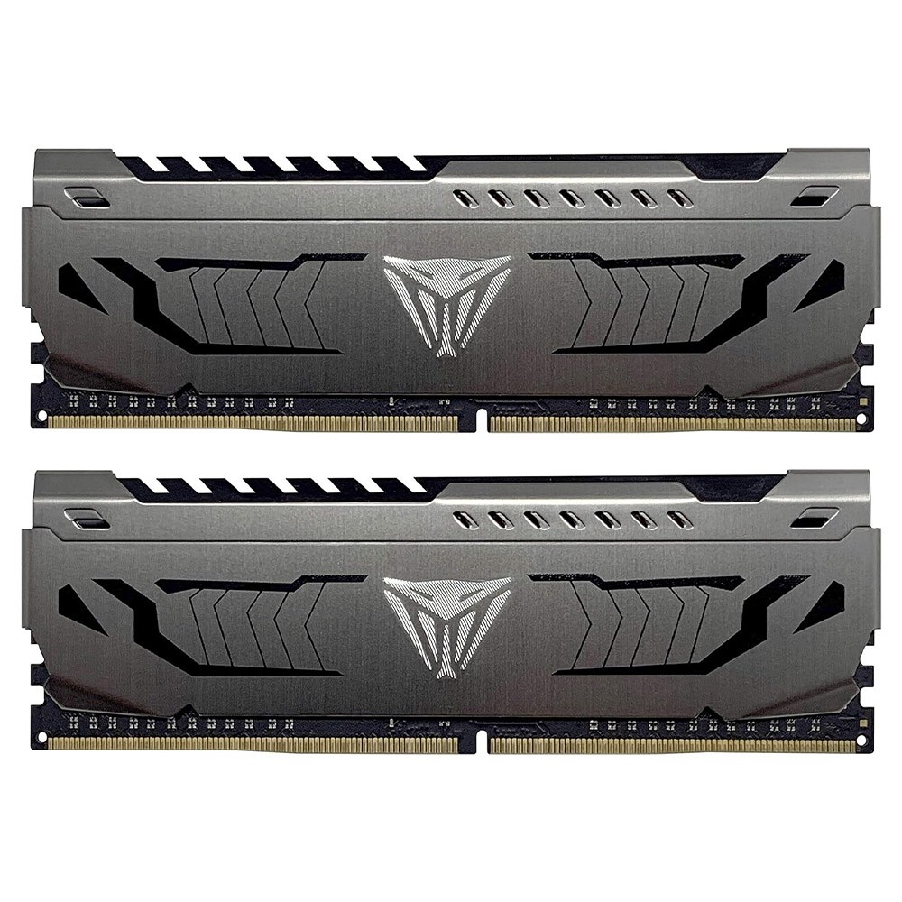 แรมพีซี Patriot Viper DDR4 16GB/3200MHz.CL16 (2x8GB) Viper Steel
