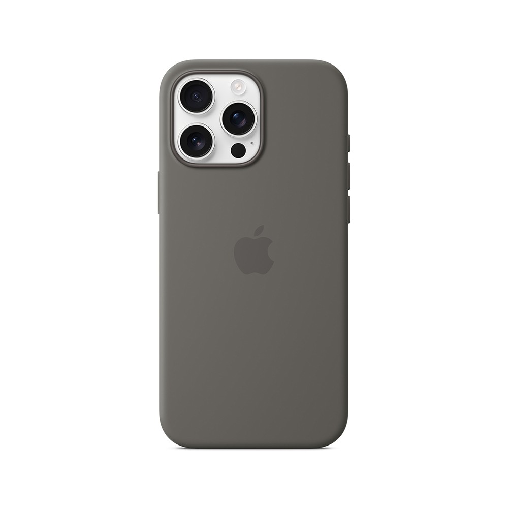 เคสซิลิโคน Apple iPhone 16 Pro Max Silicone Case with MagSafe - Stone Gray