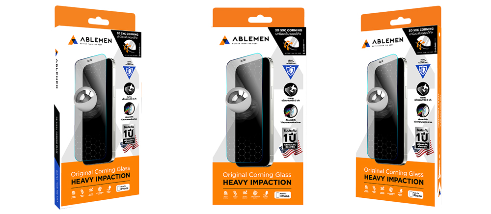 ฟิลม์กันรอย Ablemen BLC iPhone 16 Pro 3D 5XC | Education Studio7