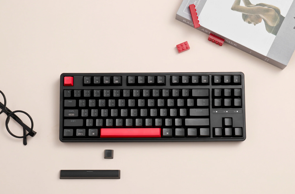 คีย์บอร์ดเกมมิ่ง Keychron C3 Pro Mechanical - Red Switch | Education ...