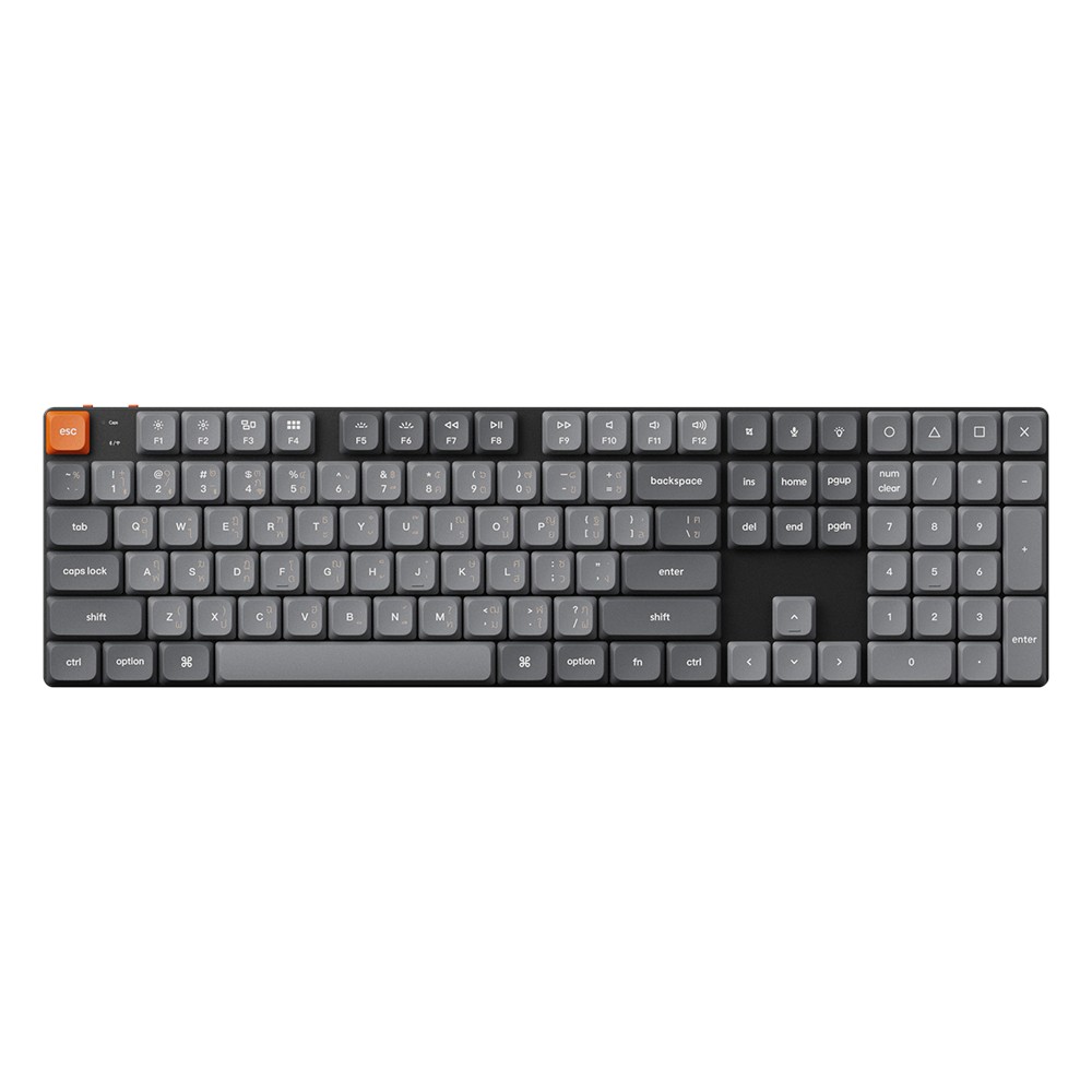 คีย์บอร์ดเกมมิ่ง Keychron K5 Max Gateron RGB - Brown Switch