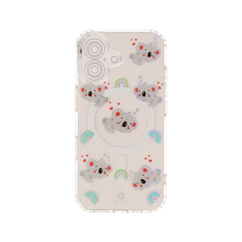 เคส QPLUS iPhone 16 Koala Clear with Magnetic