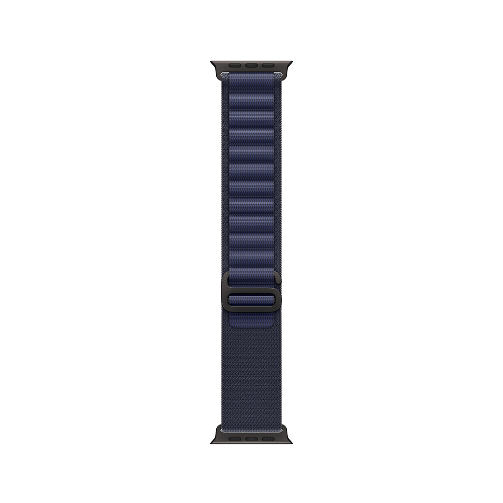 สาย Apple Watch 49mm Navy Alpine Loop - Small - Black Titanium Finish ...
