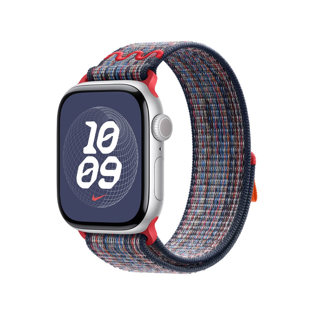 สาย Apple Watch 40mm Blue/Red Nike Sport Loop