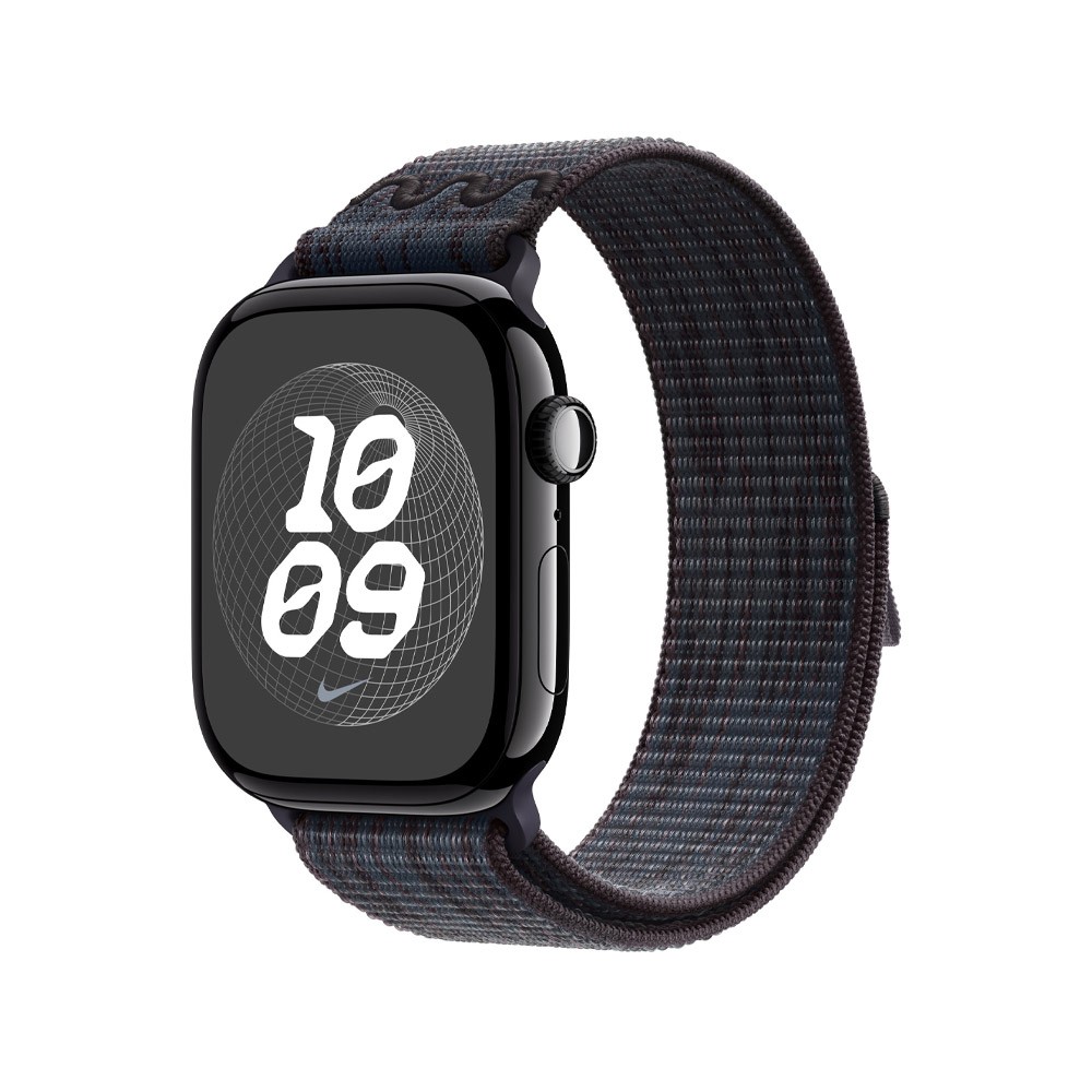 สาย Apple Watch 46mm Black/Blue Nike Sport Loop