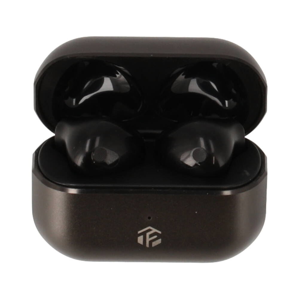 เทคโปร หูฟังไร้สาย TWS Metallic Flat Design รุ่น TP-TWS01 สีเทา | Makro PRO