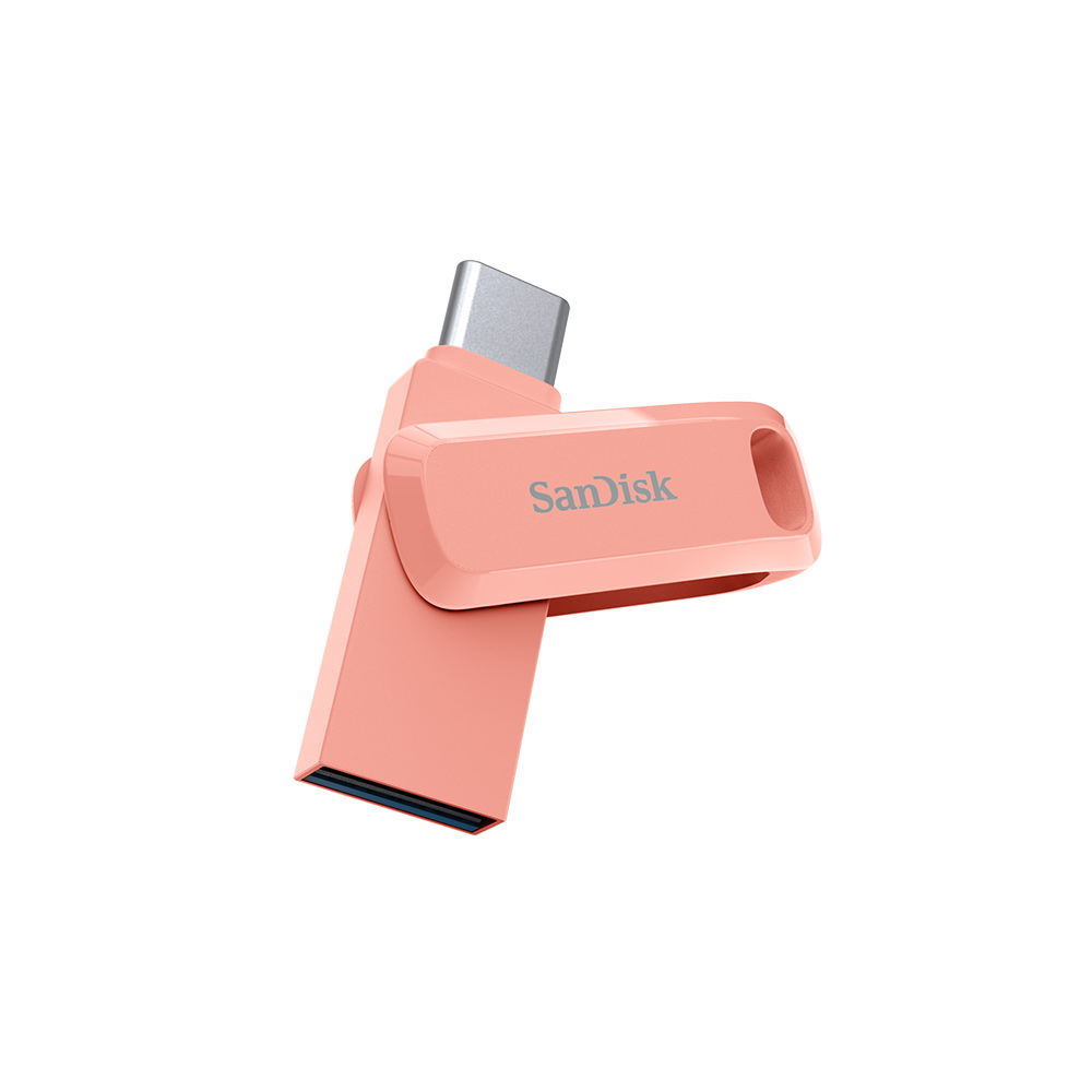 แฟลชไดร์ฟ SanDisk Ultra Dual Drive GO Type-C 256GB Pink (SDDDC3-256G-G46PC)