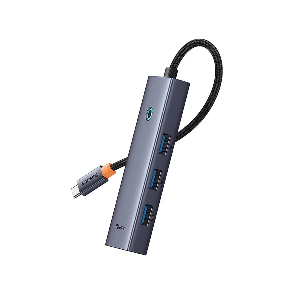ฮับยูเอสบี Baseus UltraJoy 5-in-1 Hub USB-C to HDMI Space Grey