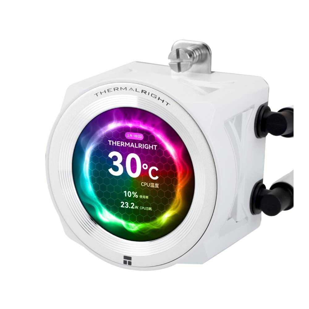 ชุดระบายความร้อนซีพียู Thermalright Core Vision 360 White