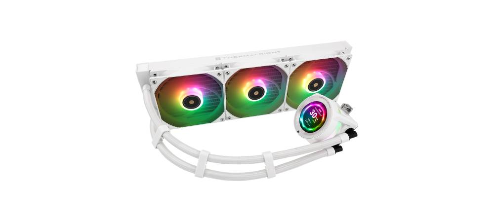 ชุดระบายความร้อนซีพียู Thermalright Core Vision 360 White