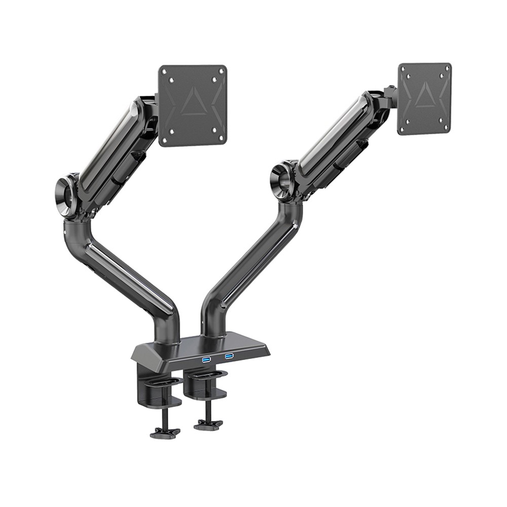 แขนจับจอมอนิเตอร์ ERGONOZ Dual Monitor Arm รุ่น EGN-ASTRO-D-W สีดำ