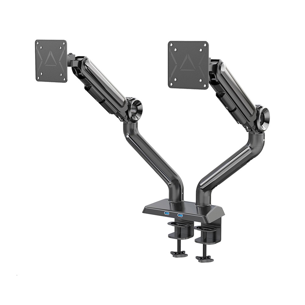 แขนจับจอมอนิเตอร์ ERGONOZ Dual Monitor Arm รุ่น EGN-ASTRO-D-W สีดำ
