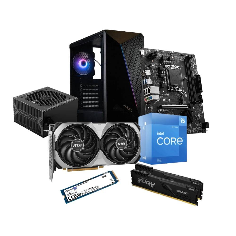 Computer Set - MSI COM EXPO SET25 (i5-12400F | RAM16GB/3200 | SSD 500GB ...