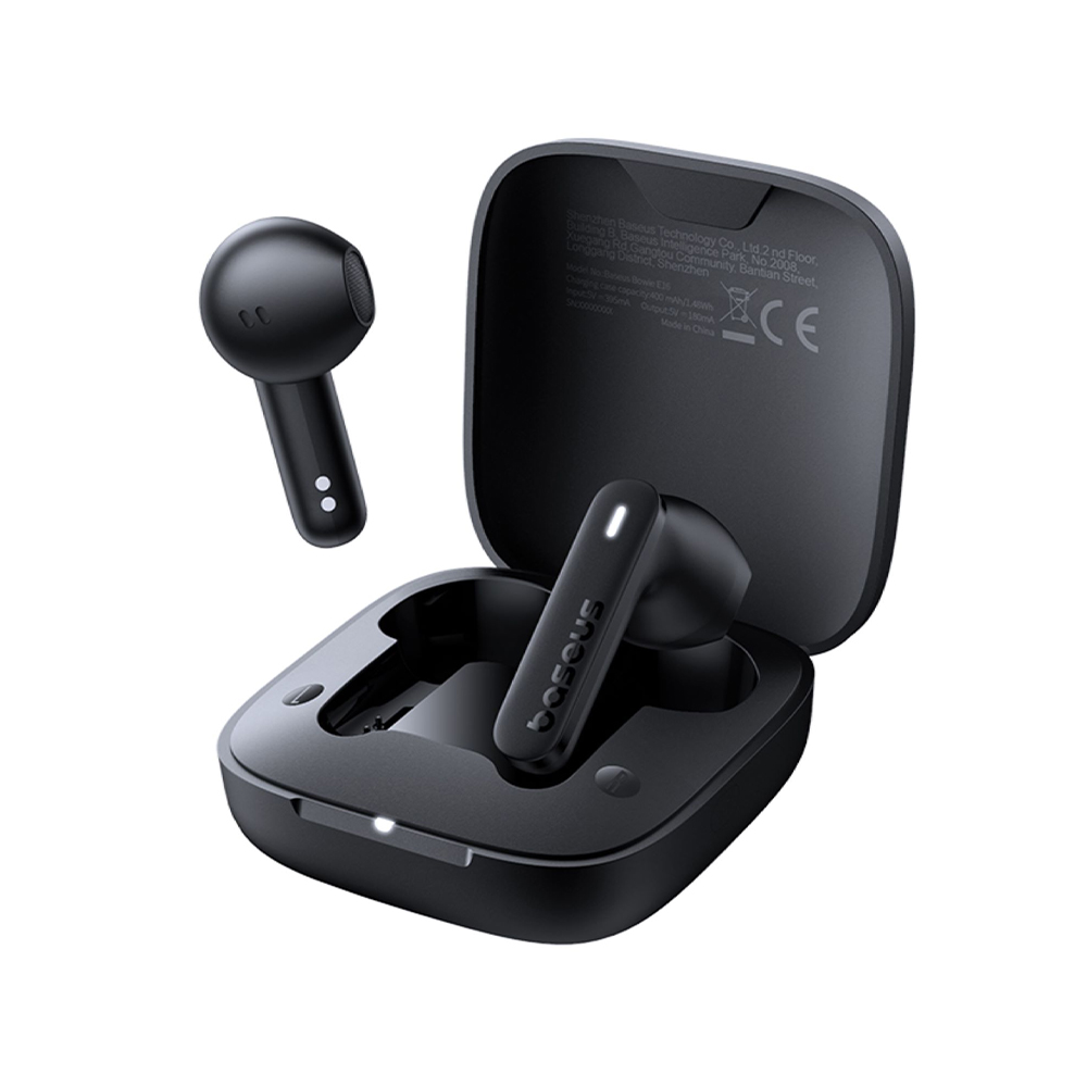 หูฟังไร้สาย Baseus TWS รุ่น Bowie E16 V.3 สี Cluster Black