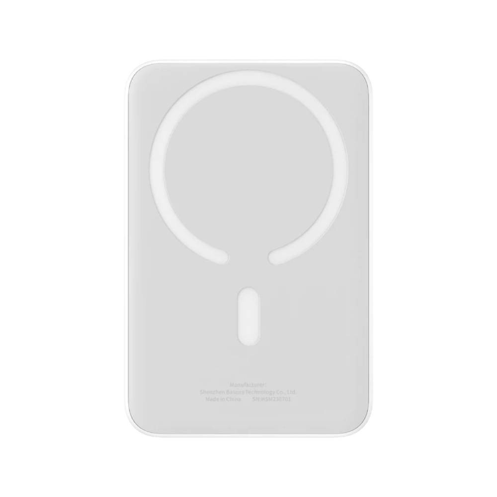 พาวเวอร์แบงค์ Baseus 10,000 mAh Magnetic Mini Air White