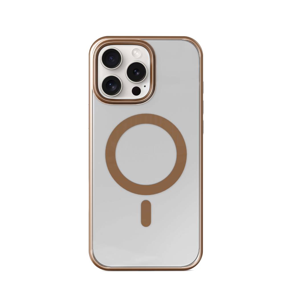 เคส Mutural iPhone 16 Pro Frame Magsafe/Bronze