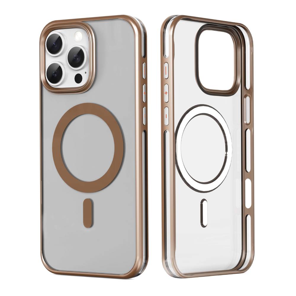 เคส Mutural iPhone 16 Pro Frame Magsafe/Bronze