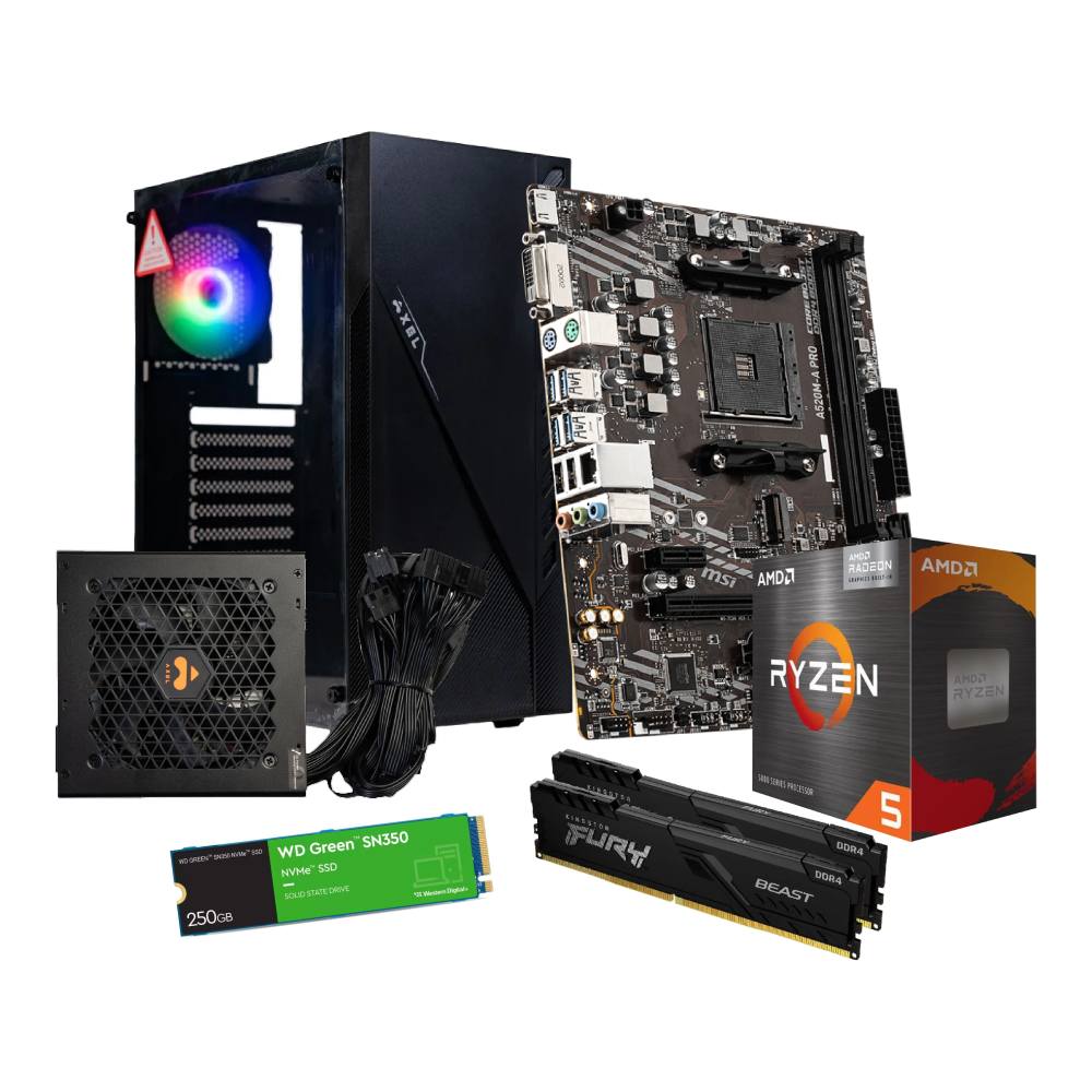 Computer Set - AMD VALUE SET1 (R5 5600GT | RAM16GB/3200 | SSD250GB)