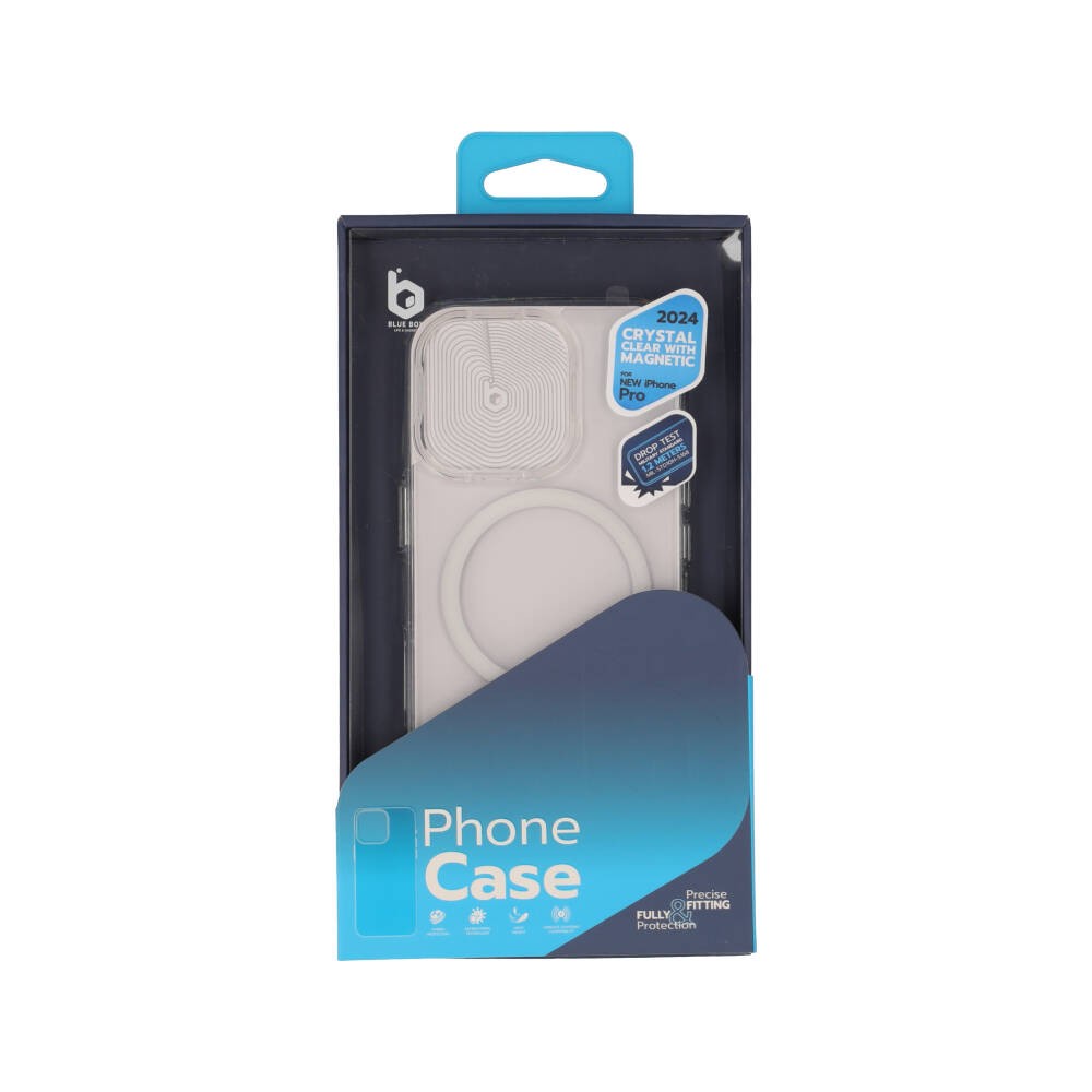 เคส Blue Box iPhone 16 Pro Crystal Clear with Magnetic