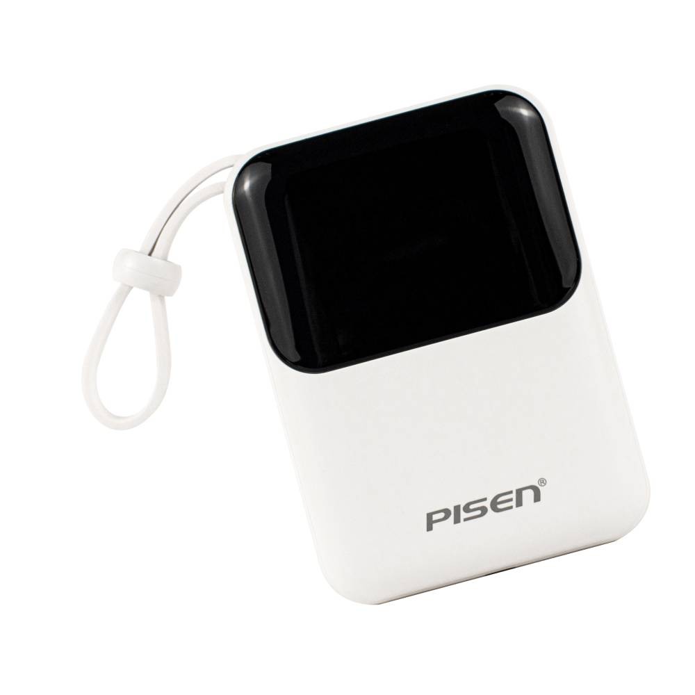 พาวเวอร์แบงค์ Pisen 10,000 mAh TP-D096 White