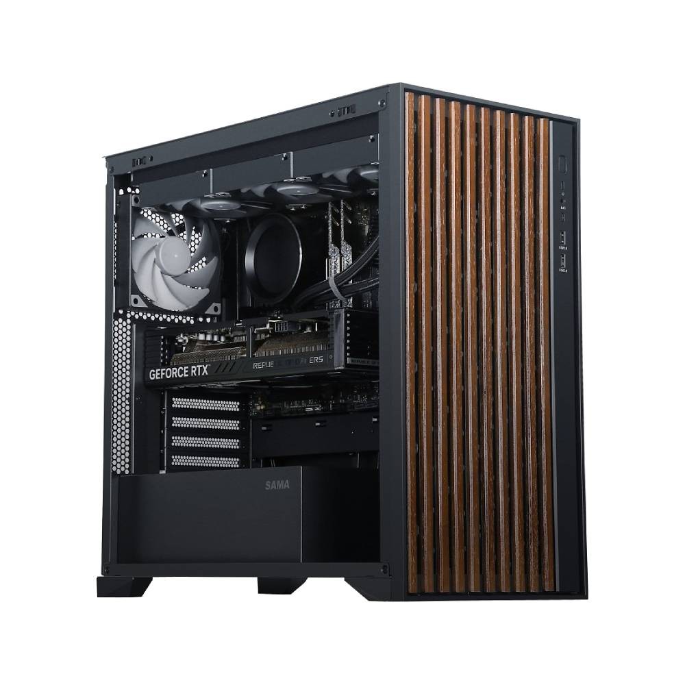 เคสคอมพิวเตอร์ Sama V NATURE Black