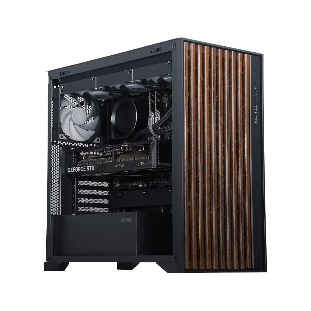 เคสคอมพิวเตอร์ Sama V NATURE Black