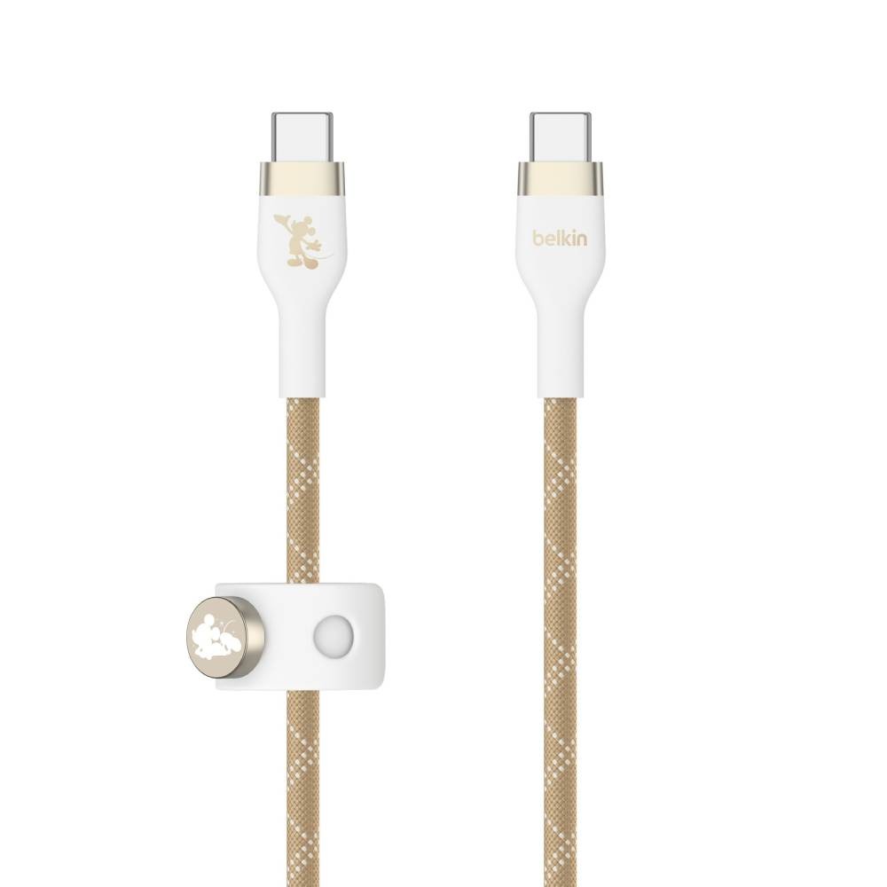 Belkin USB-C to USB-C Cable 60W 2M. White - Mickey Mouse