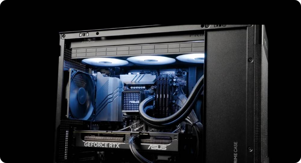 เอซุส ชุดระบายความร้อนซีพียู PRIME LC 360 ARGB สีดำ | Makro PRO