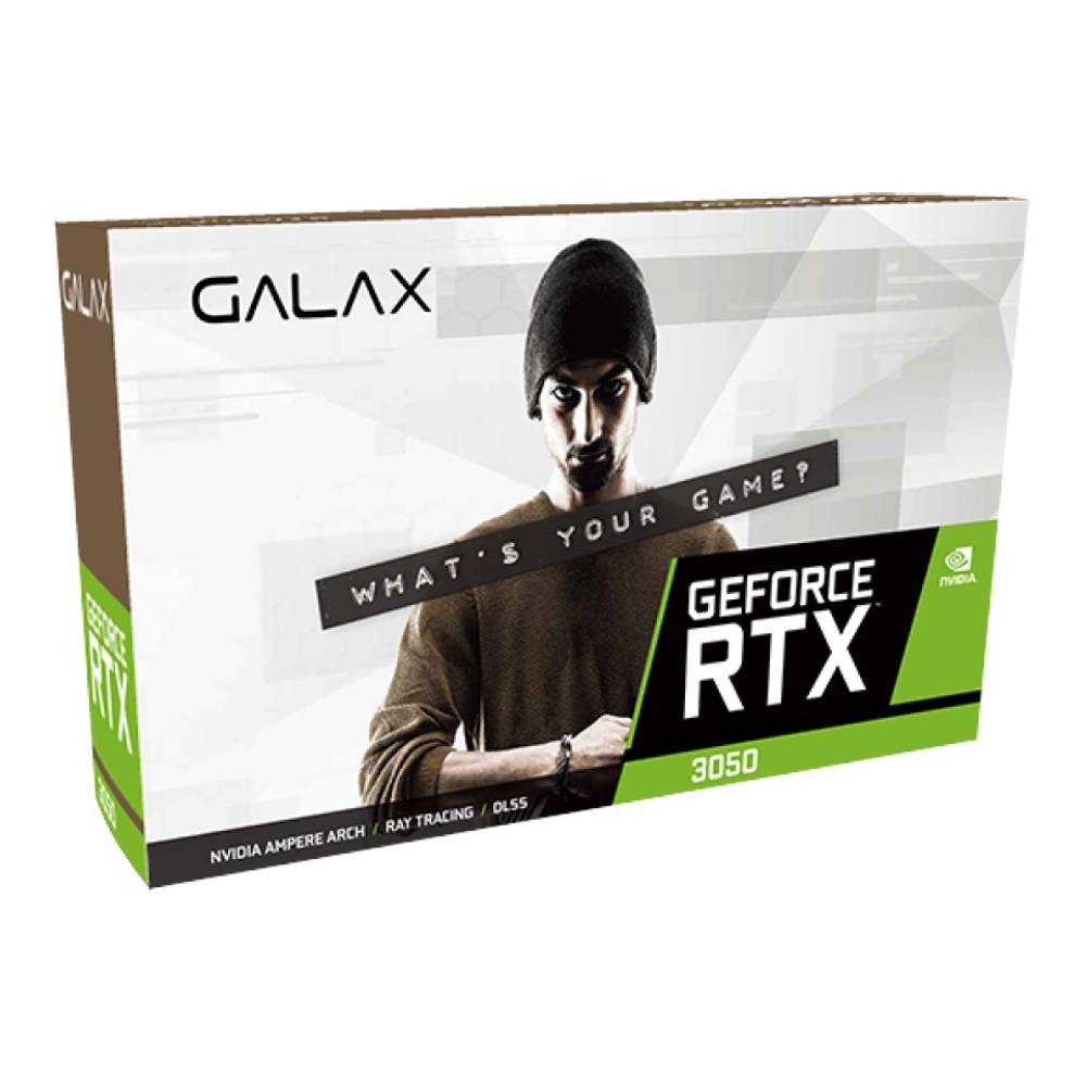 การ์ดจอ GALAX GeForce RTX 3050 6GB EX GDDR6 96-bit