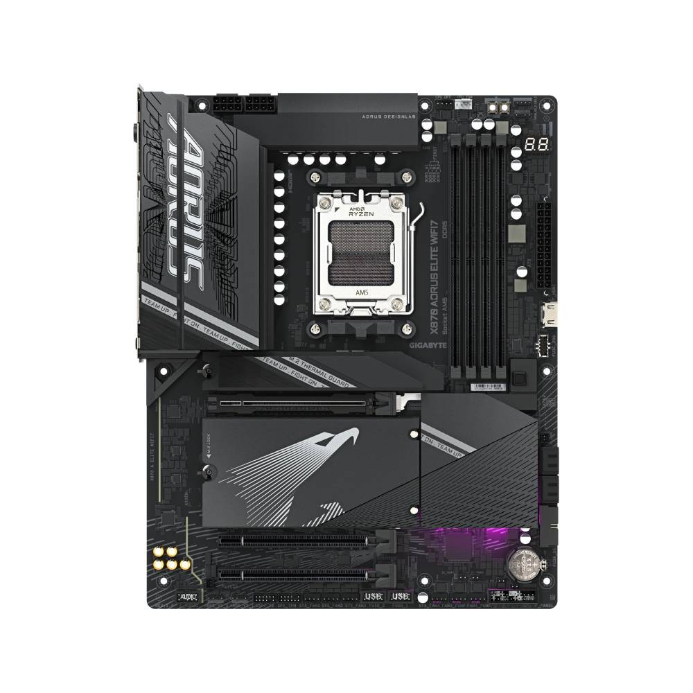 เมนบอร์ด Gigabyte X870 AORUS ELITE WIFI7 DDR5 AM5