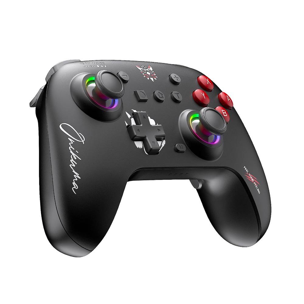 จอยคอนโทรลเลอร์ Onikuma Gaming Controller Wireless Iruka สีดำ