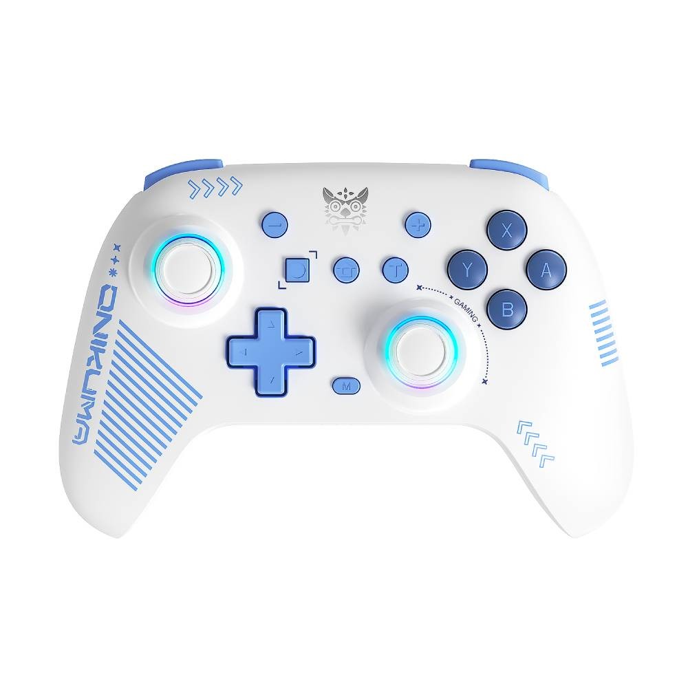 จอยคอนโทรลเลอร์ Onikuma Gaming Controller Wireless Iruka สีขาว