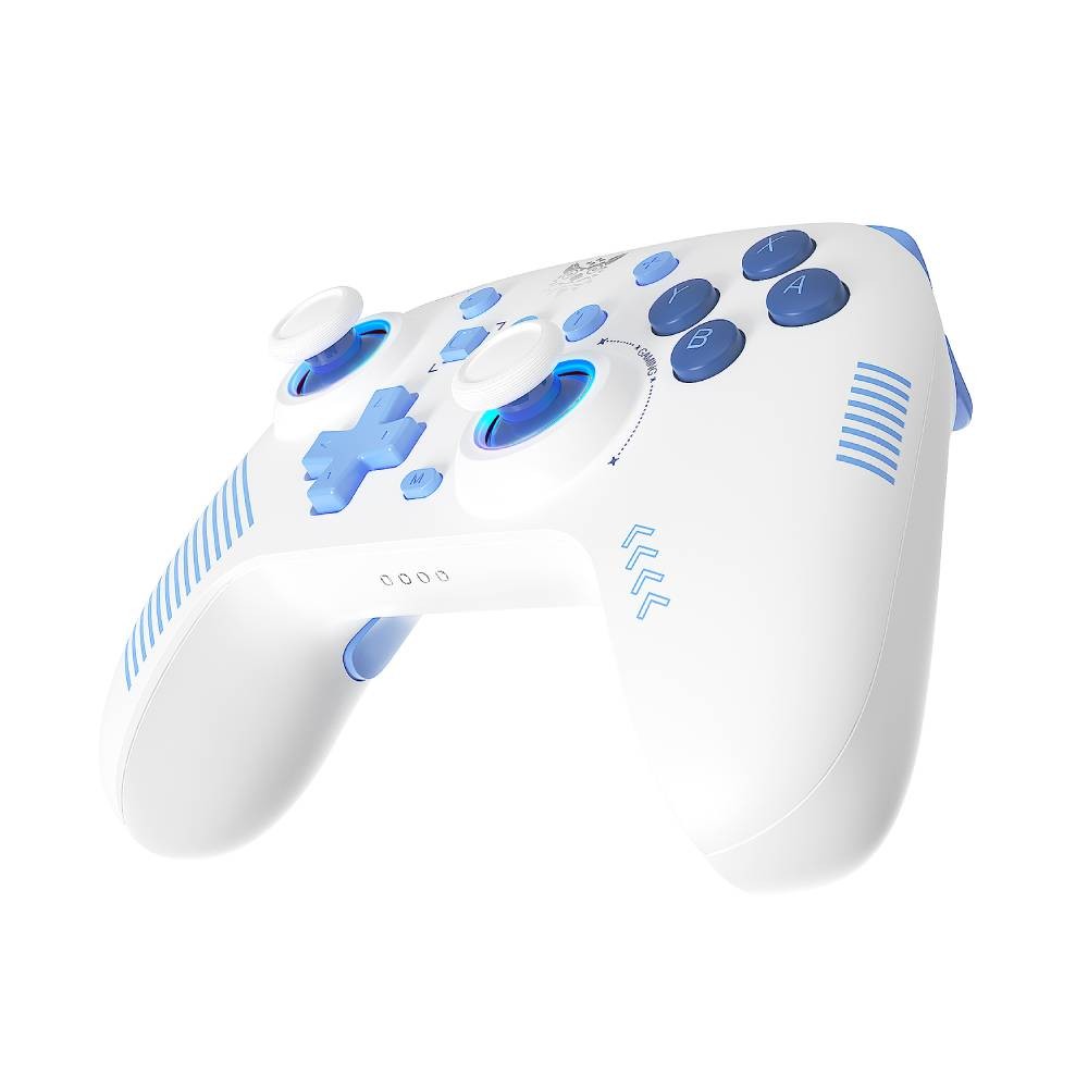จอยคอนโทรลเลอร์ Onikuma Gaming Controller Wireless Iruka สีขาว