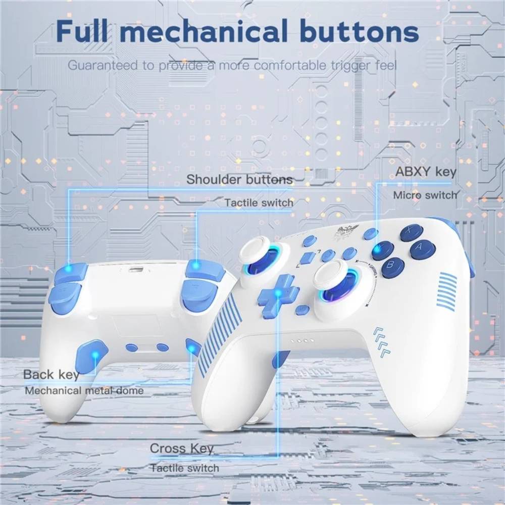 จอยคอนโทรลเลอร์ Onikuma Gaming Controller Wireless Iruka สีขาว ...